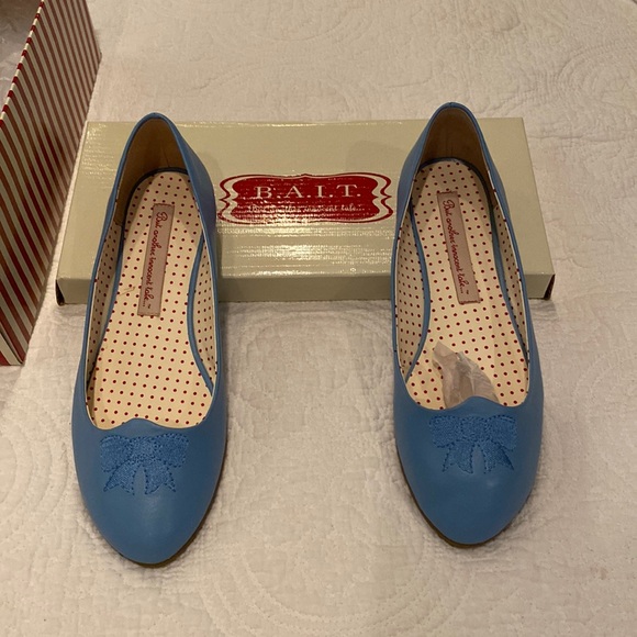 Bait | Shoes | Bait Blue Ballet Flats | Poshmark